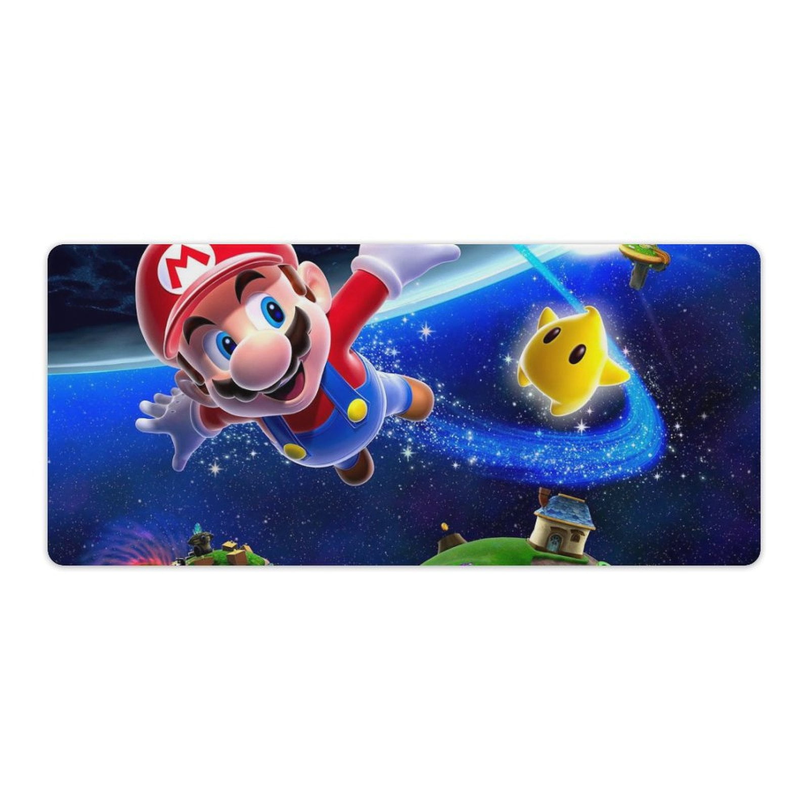Galaxy Super Mario Extended Gaming Mouse Pad No-sliped Large Desk Mat ...