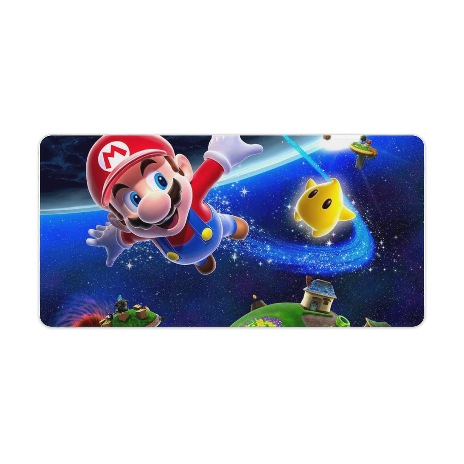 Galaxy Super Mario Extended Gaming Mouse Pad No-sliped Large Desk Mat ...