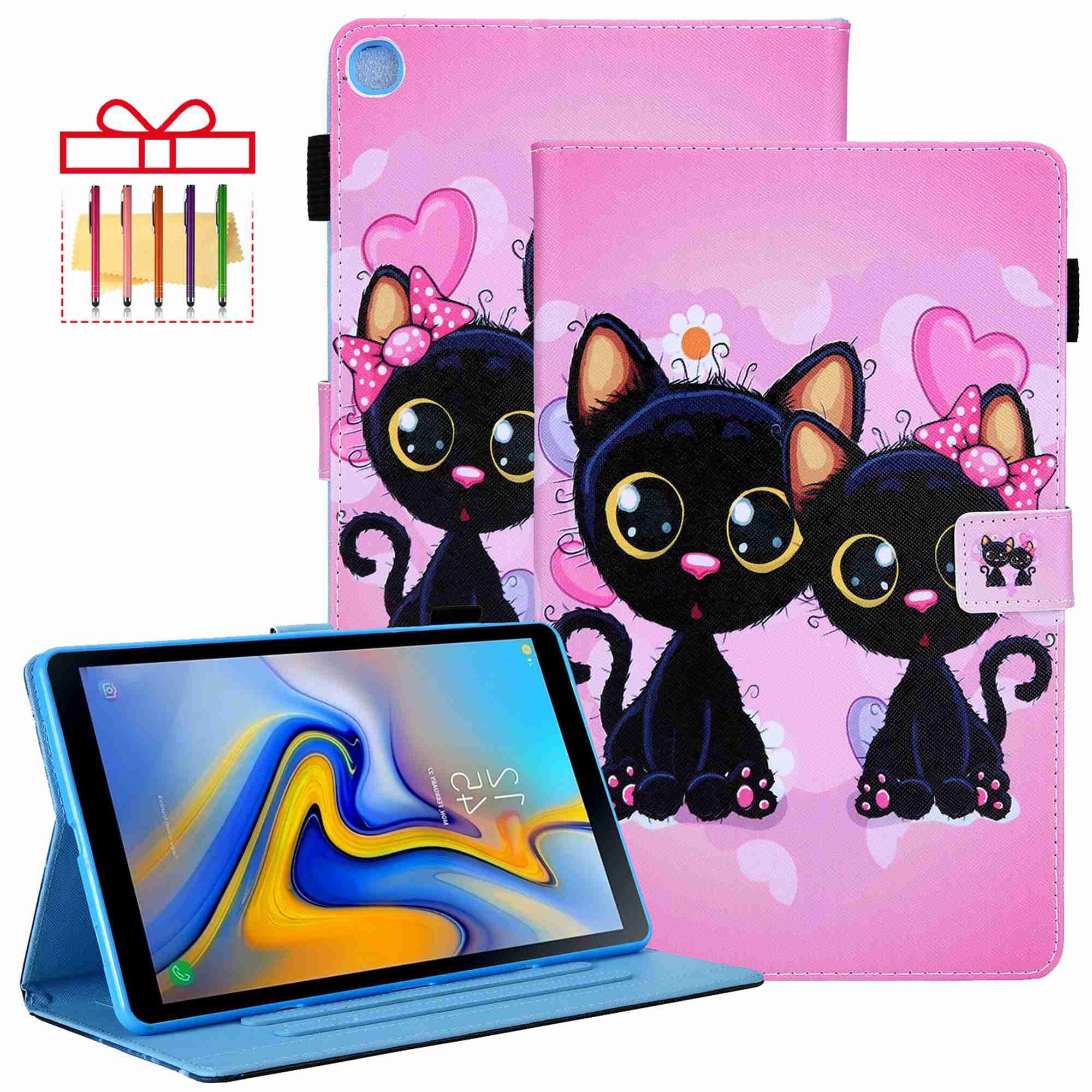 Galaxy Tab A 8.0 2019 T290 T295 Case, Dteck Slim Premium Leather Folio ...