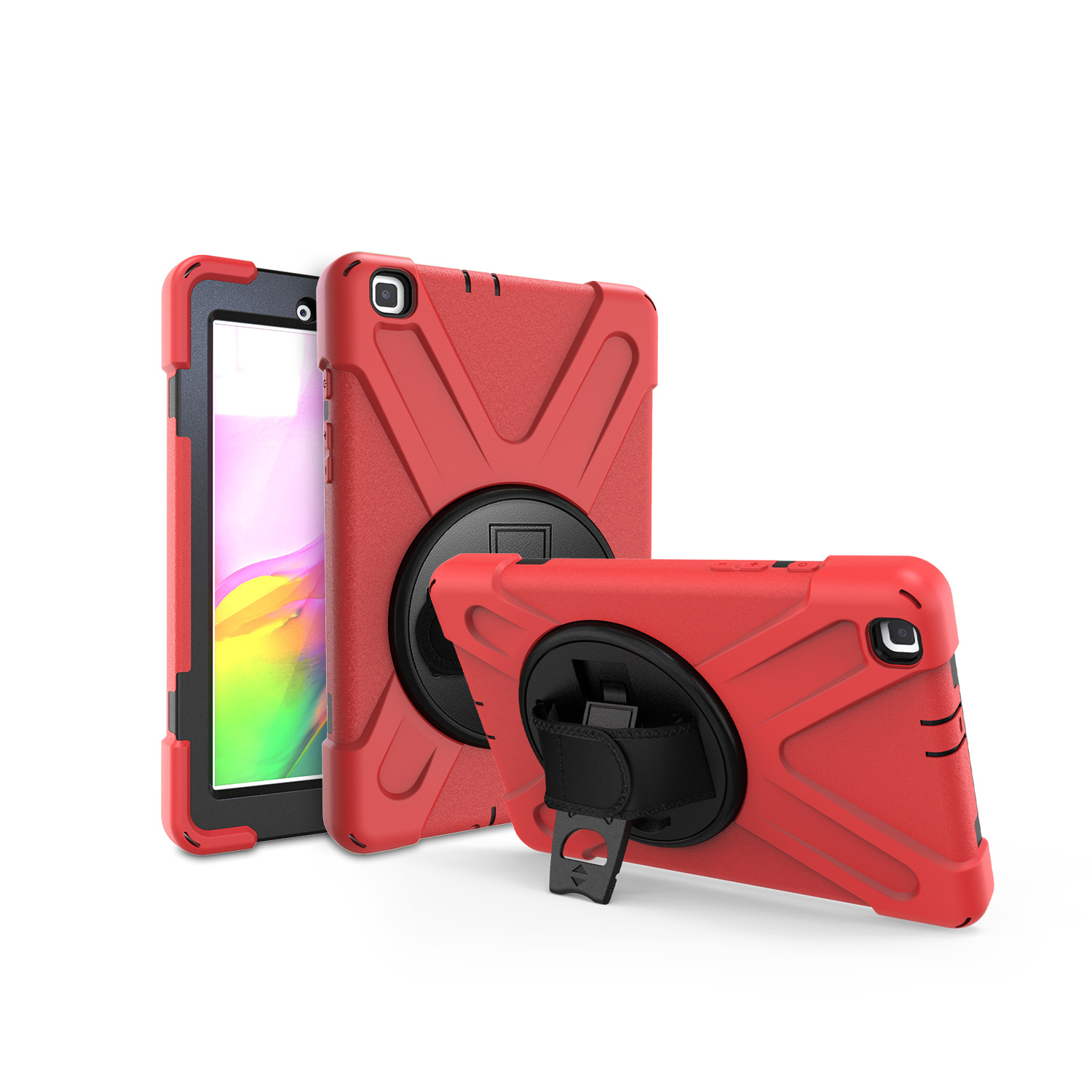 Galaxy Tab A 8.0 Case 2019, SM-T290/T295 Case, [Hand Strap] 360 Degree ...