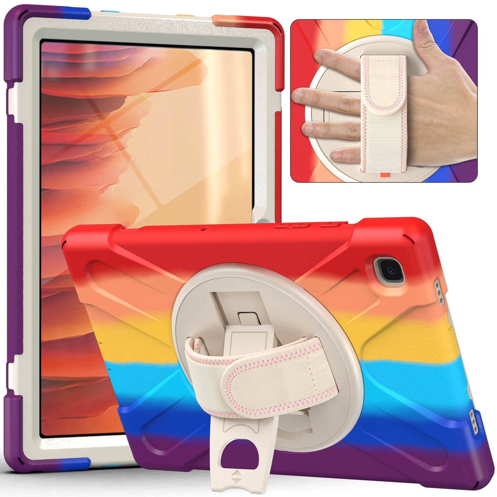 Galaxy Tab A7 10.4 Case 2020, Heavy Duty Shockproof Kids Case with Hand ...