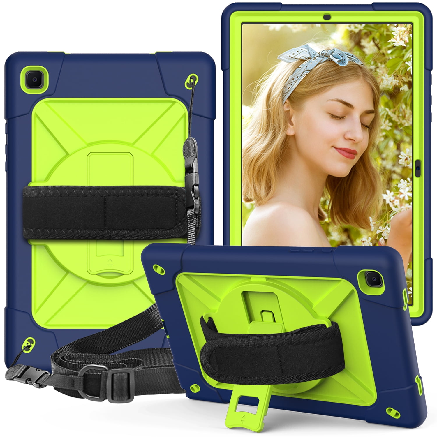 Galaxy Tab A7 Case 2020,Hybrid Shockproof Rugged Heavy Duty Full-Body ...
