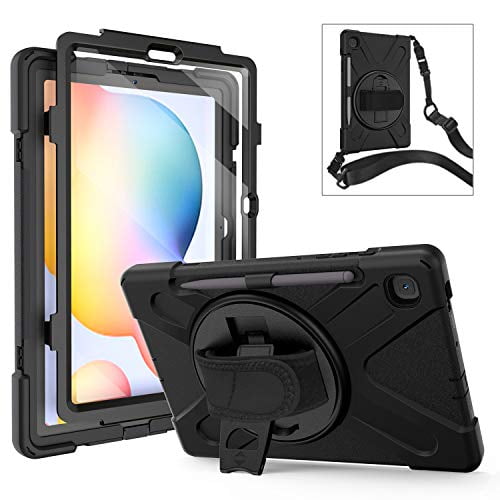 Galaxy Tab S6 Lite Case with Screen Protector | TSQ Heavy Duty Hard ...