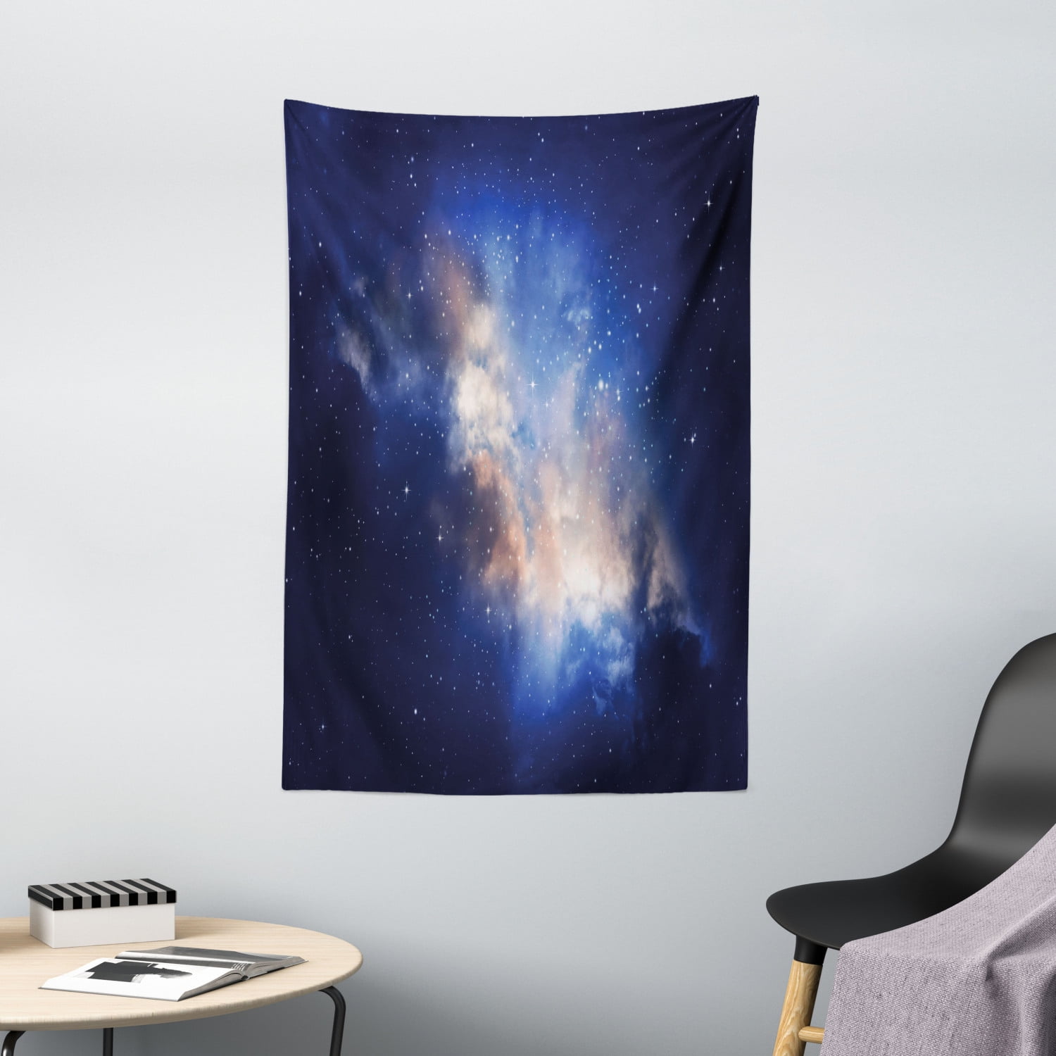 Galaxy Tapestry, Nebula in Cloudy Sky Magical View of Far Stars in ...