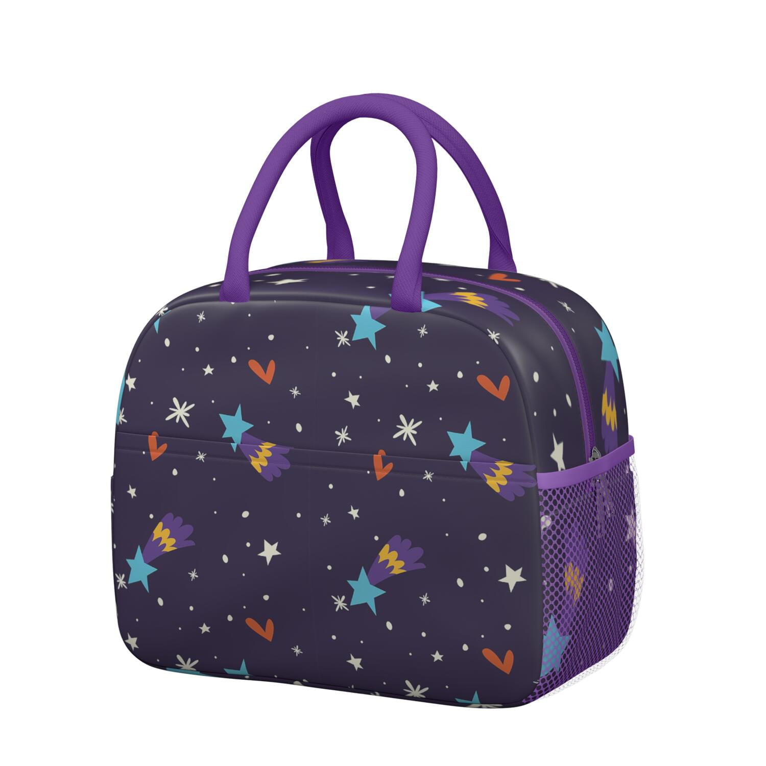 Galaxy Themed Thermal Lunch Box - Waterproof, Reinforced Handles for ...
