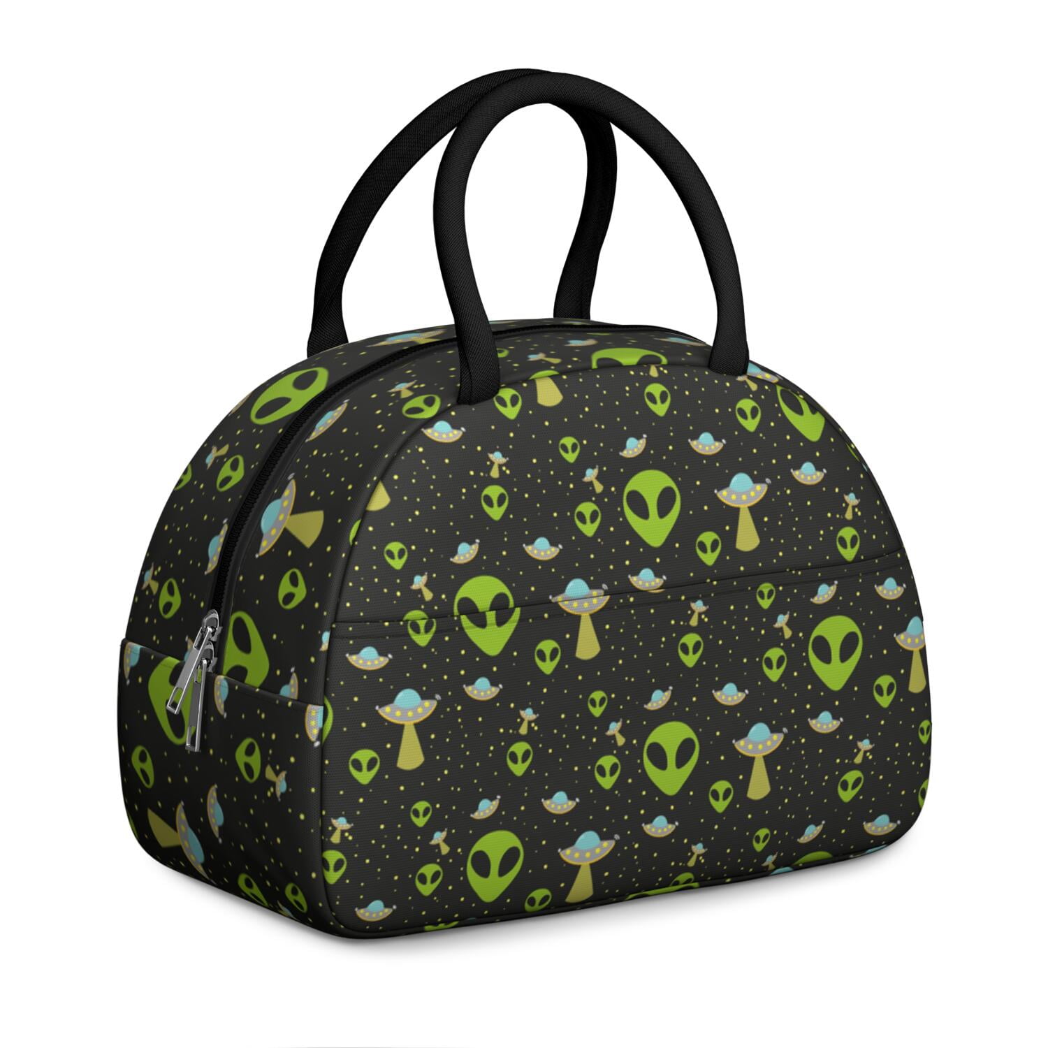 Galaxy Themed Travel Bag, Celestial Space Backpack with Rocket, Moon ...