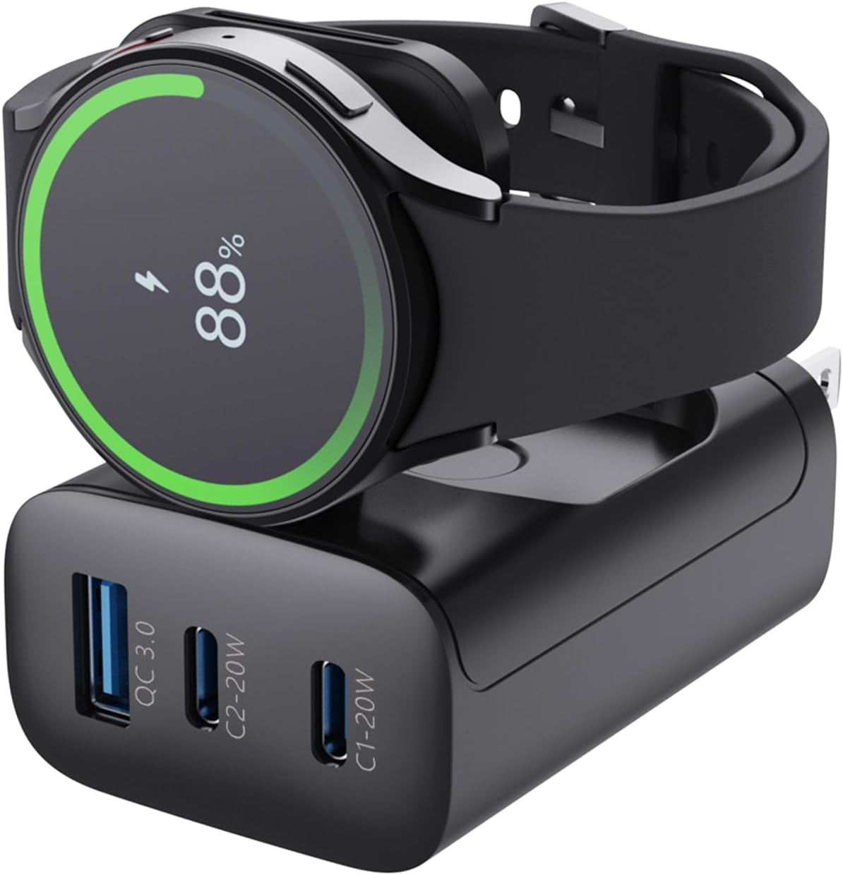 Galaxy Watch Charging Block, 43W Cell Phone Charger, PD Socket AC ...