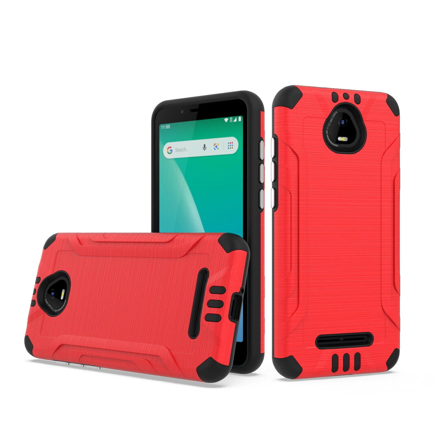 Galaxy Wireless for Boost Mobile SCHOK Volt SV55 Case w/Tempered Glass ...