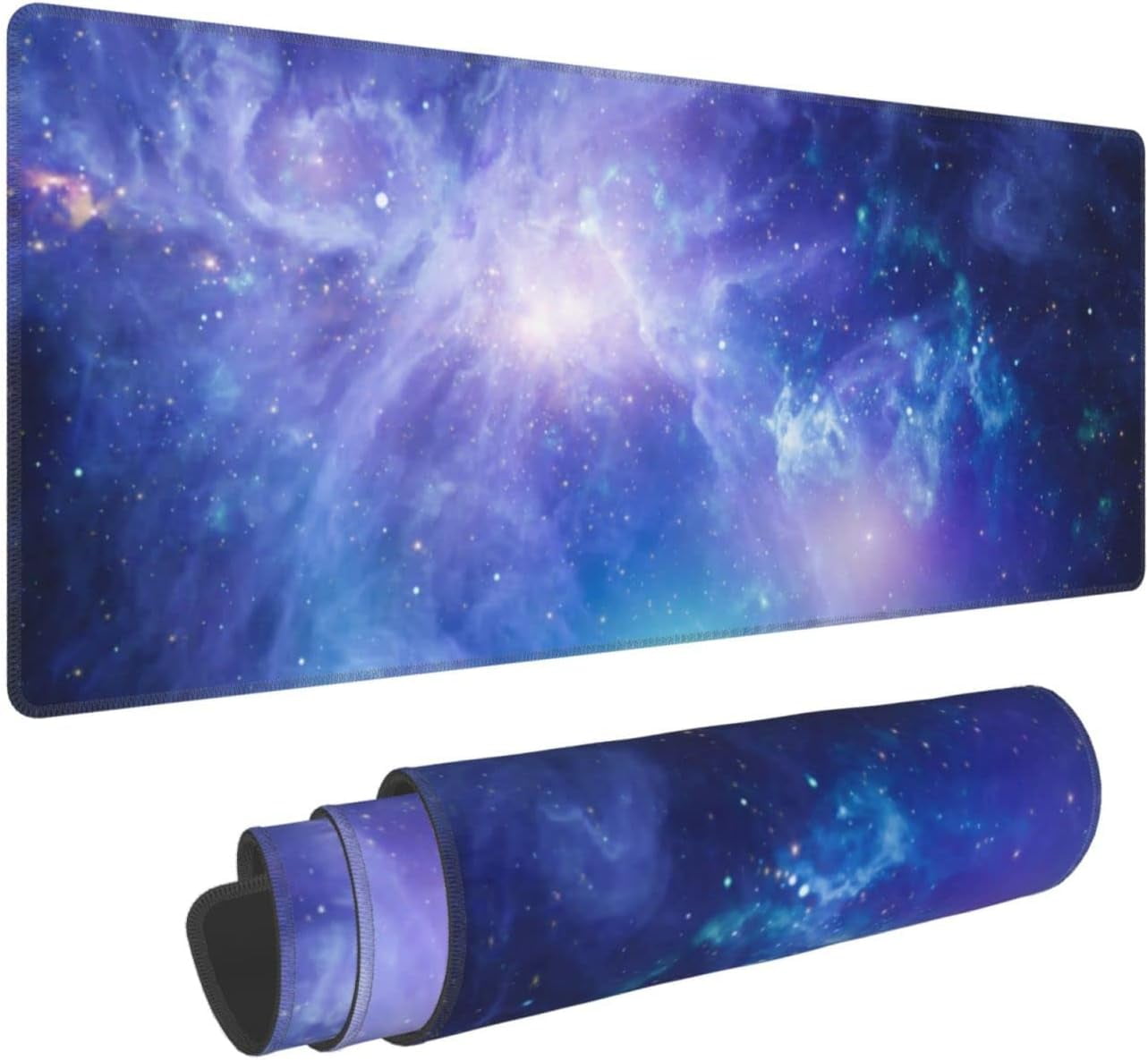 Galaxy XL Desk Mouse Pad Nebula Galaxies in Space Extended Large Gaming ...
