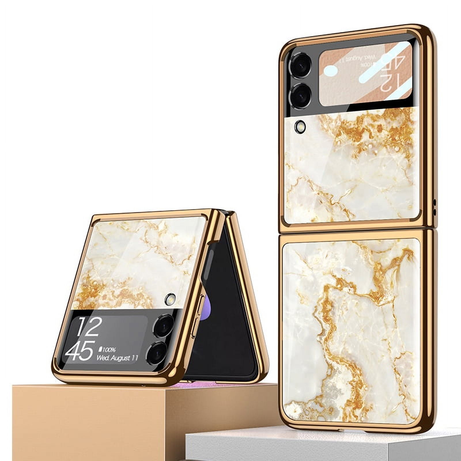 Galaxy Z Flip 3 Case, Heavy Duty Protective Phone Case Lightweight Anti ...