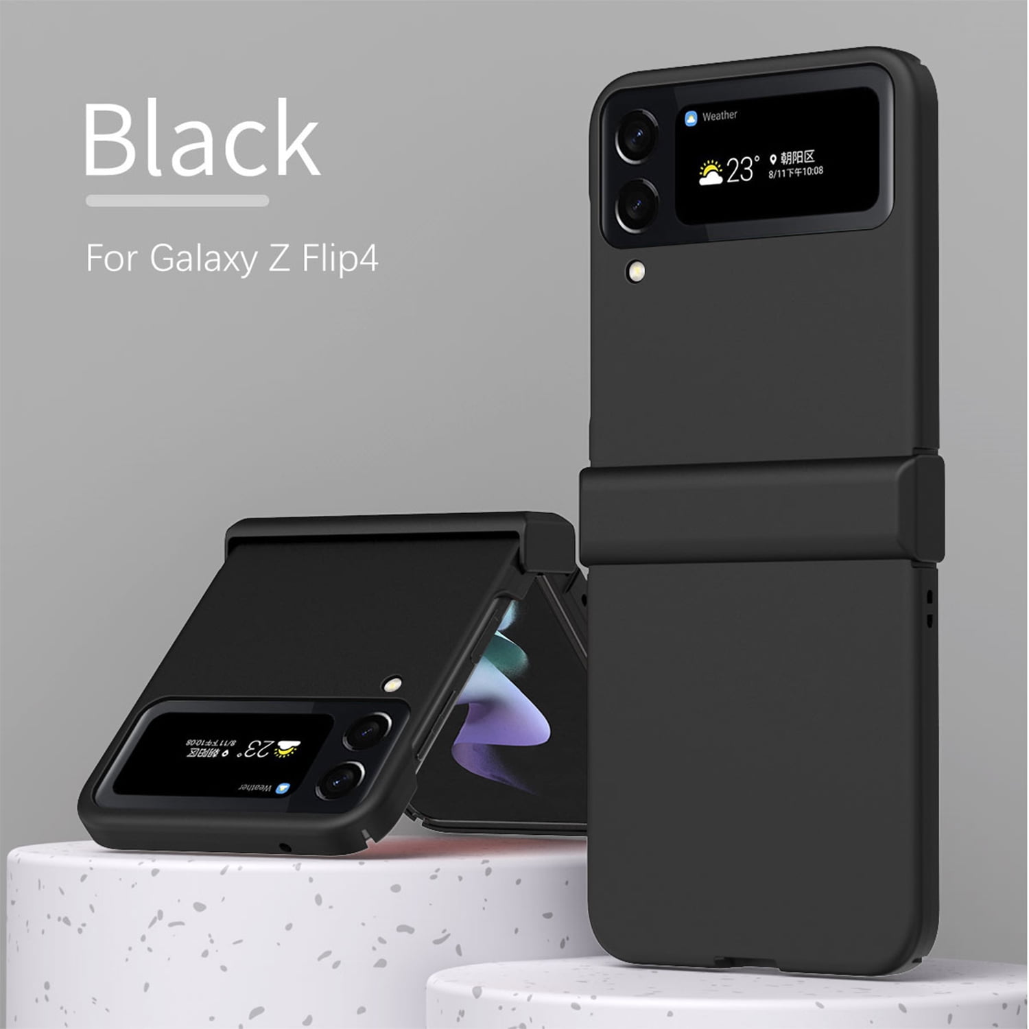 Galaxy Z Flip 4 Case, Ultra Slim Lightweight Anti-Drop Wear-Resistant ...