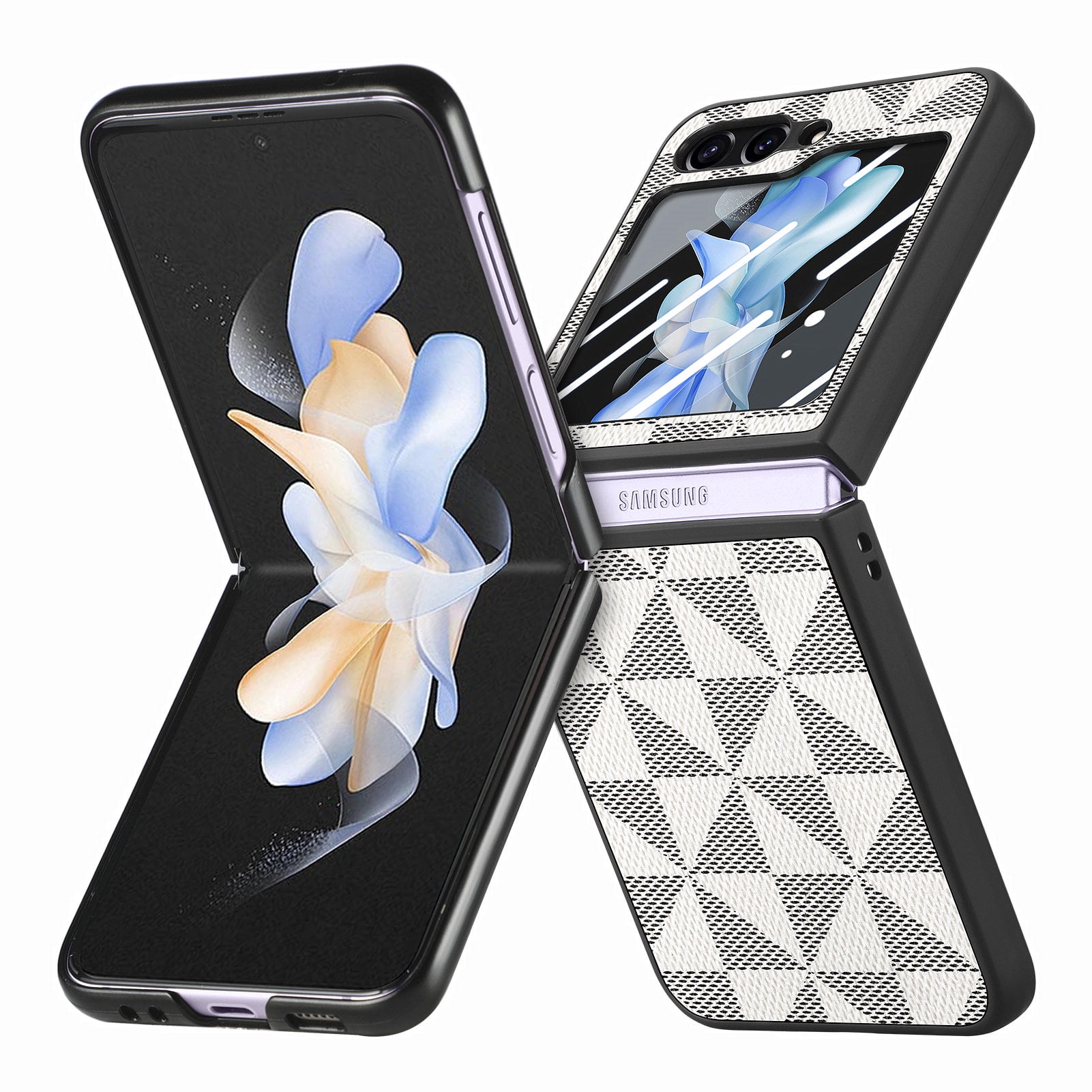 for Galaxy Z Flip 5 Case, Samsung Z Flip 5 Case with Stand Hinge ...