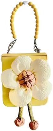 for Galaxy Z Flip 6 Cute Yellow Sunflower with Wristband Crossbody ...