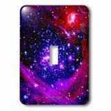 3dRose, Galaxy and Nebula - Milky Way Galaxy, single toggle switch ...