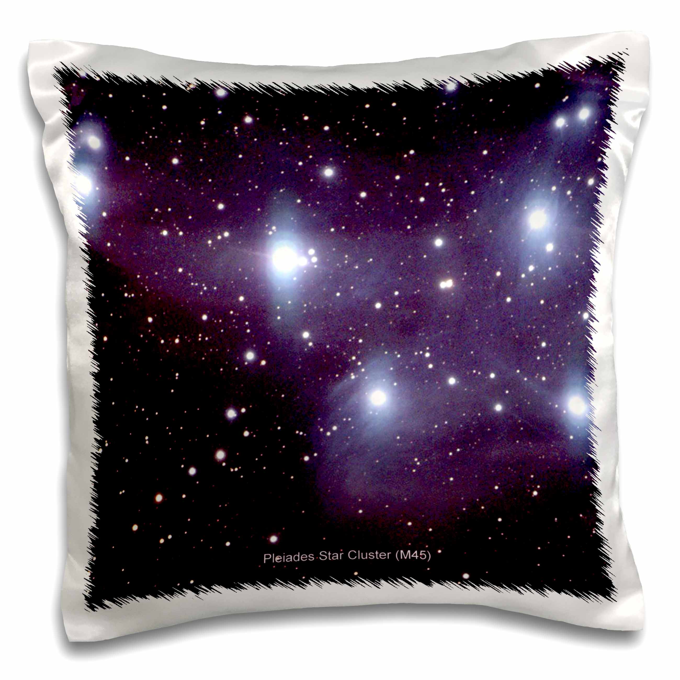 3dRose, Galaxy and Nebula - Pleiades Star Cluster (M45), 16x16 inch ...
