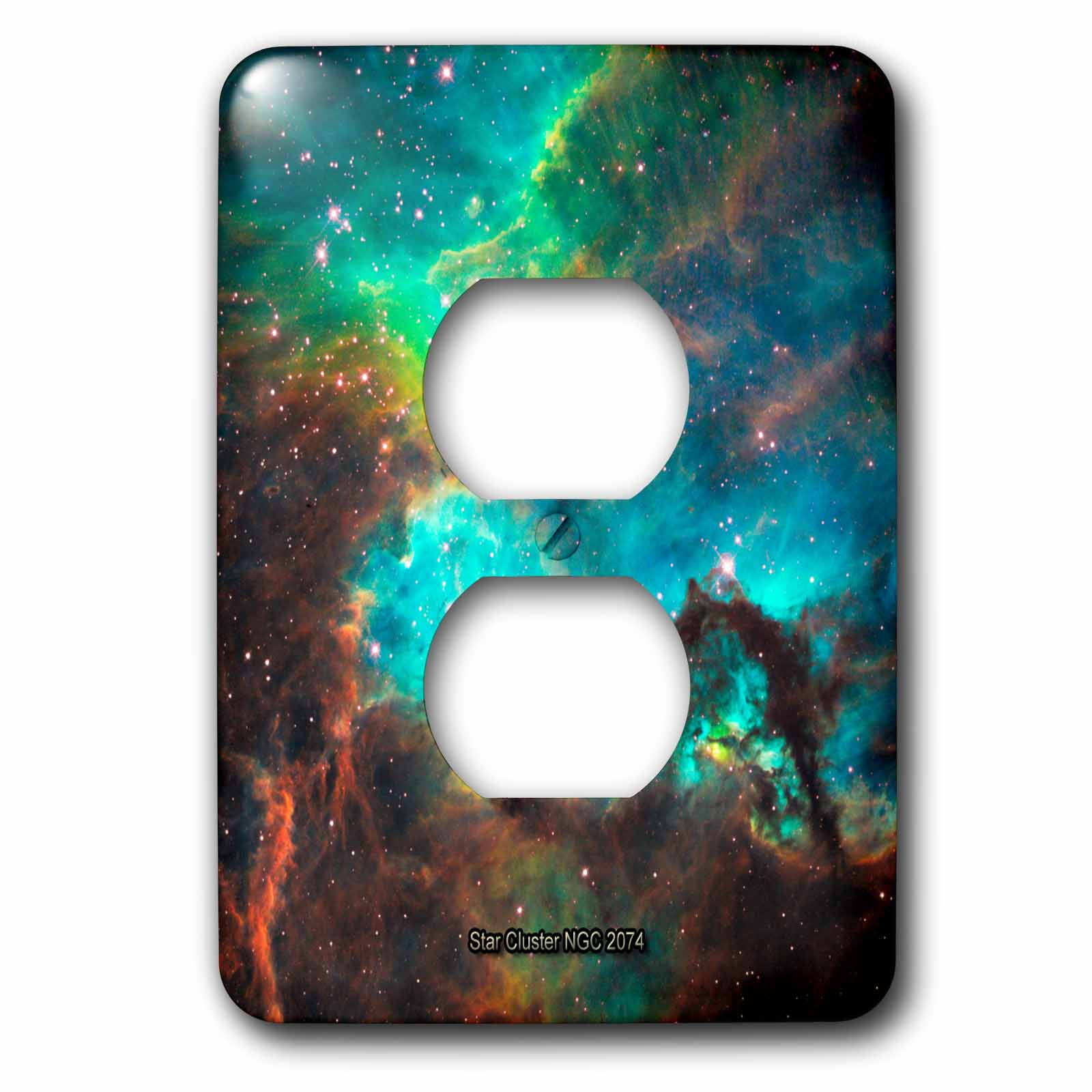 3dRose, Galaxy and Nebula - Star Cluster NGC 2074 in the Large Cosmic ...