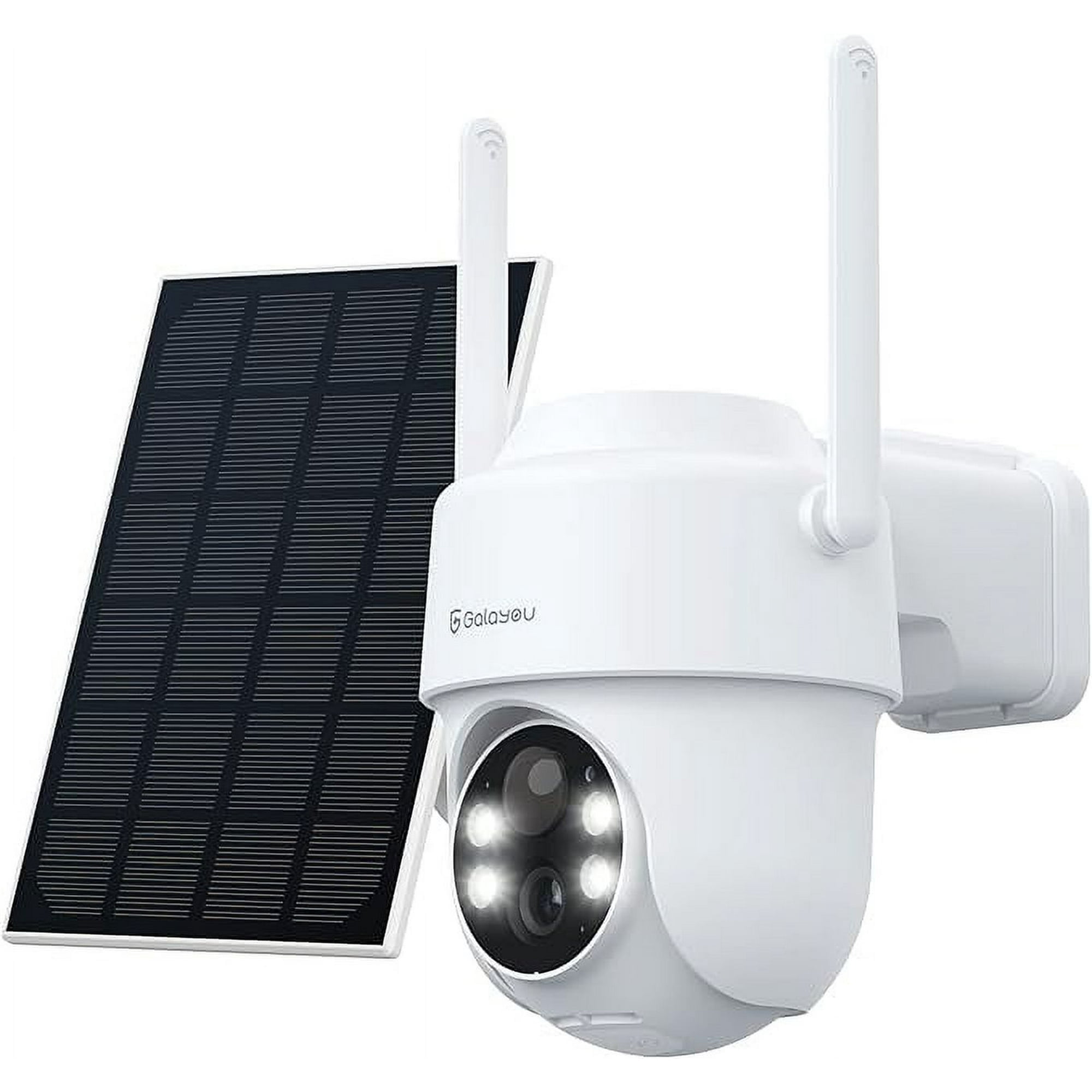 Galayou 2K Solar WiFi Outdoor Wireless Camera Waterproof Night Vision ...