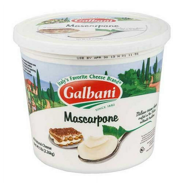 Galbani Mascarpone Cheese, 5 Pound -- 4 per case. - Walmart.com