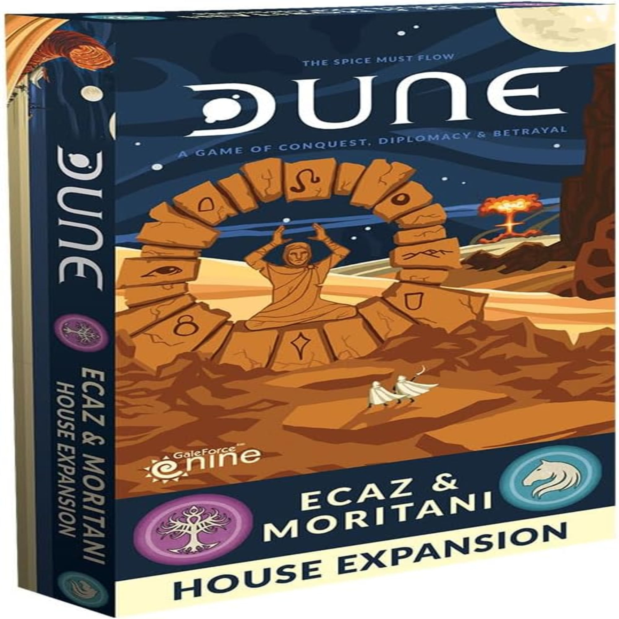 Gale Force Nine Dune Expansion, Ecaz and Moritani Houses, New Game ...