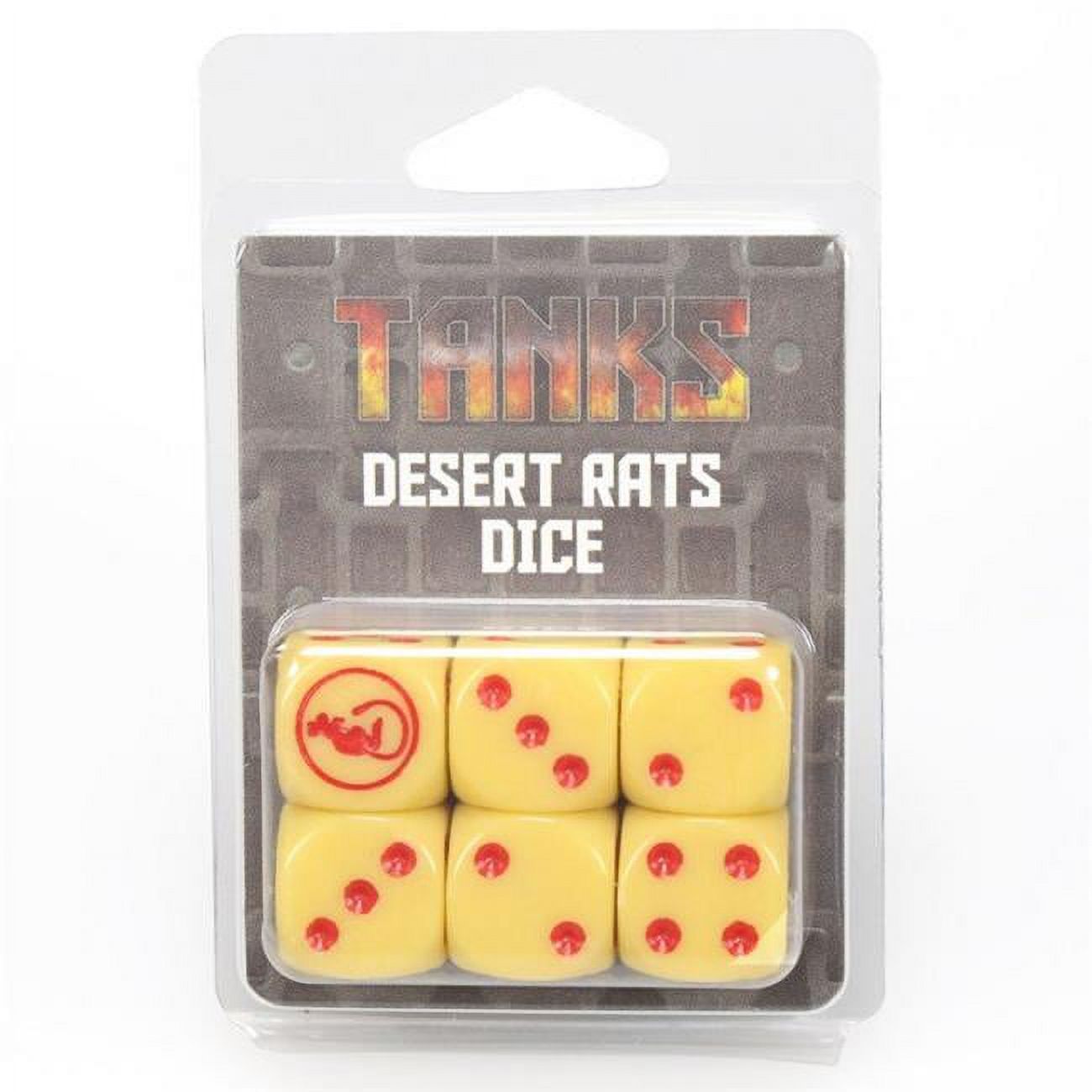 Gale Force Nine Desert Rats Dice Set (6) New - Walmart.com