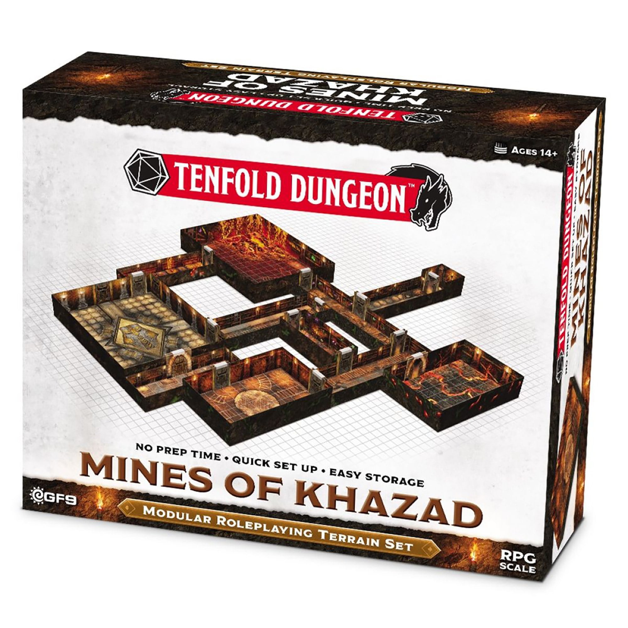 Gale Force 9: Tenfold Dungeon - Mines of Khazad - Modular Roleplaying ...
