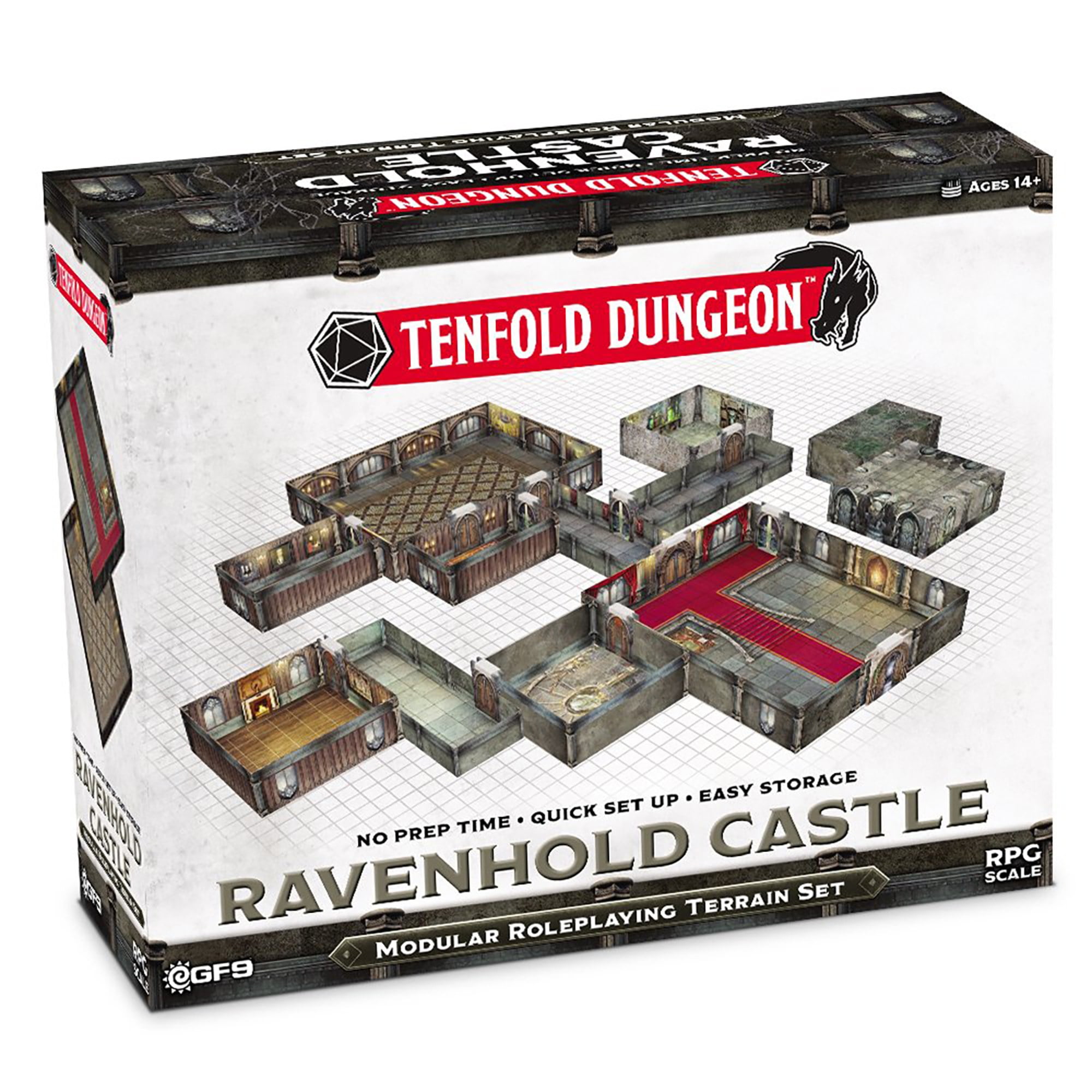 Gale Force 9: Tenfold Dungeon - Ravenhold Castle - Modular Roleplaying ...