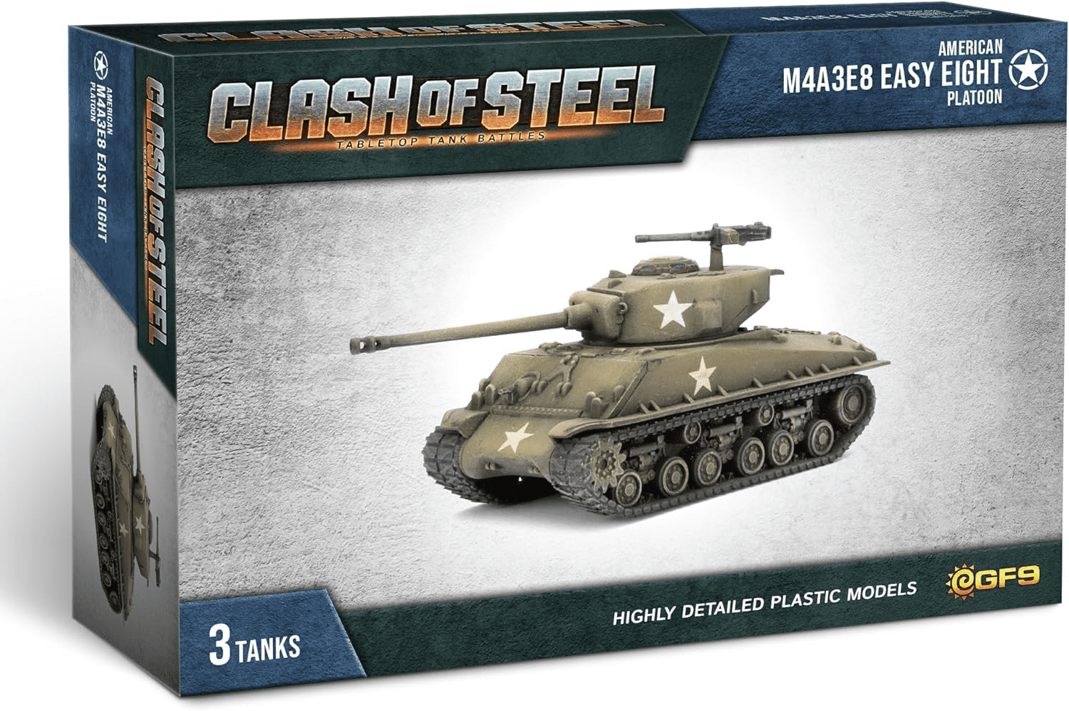 Gale Force Nine M4A3E8 Easy Eight Platoon New - Walmart.com