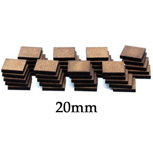 Gale Force Nine Square Bases - 20mm New - Walmart.com