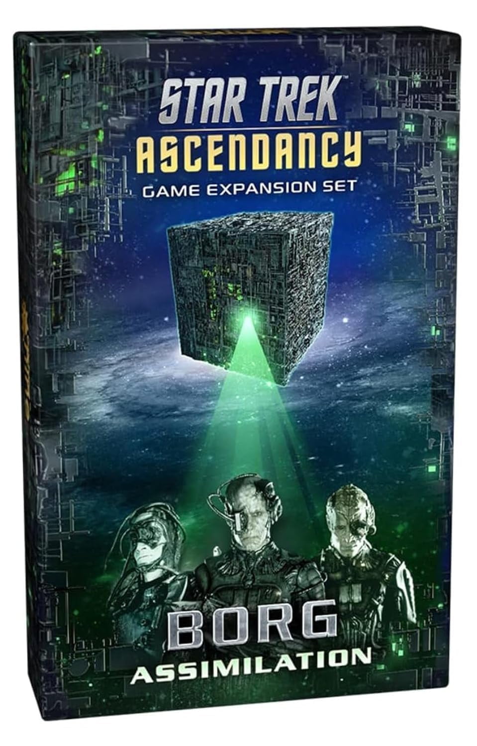 Gale Force Nine Star Trek Ascendancy Borg Assimilation Board Games E11 ...