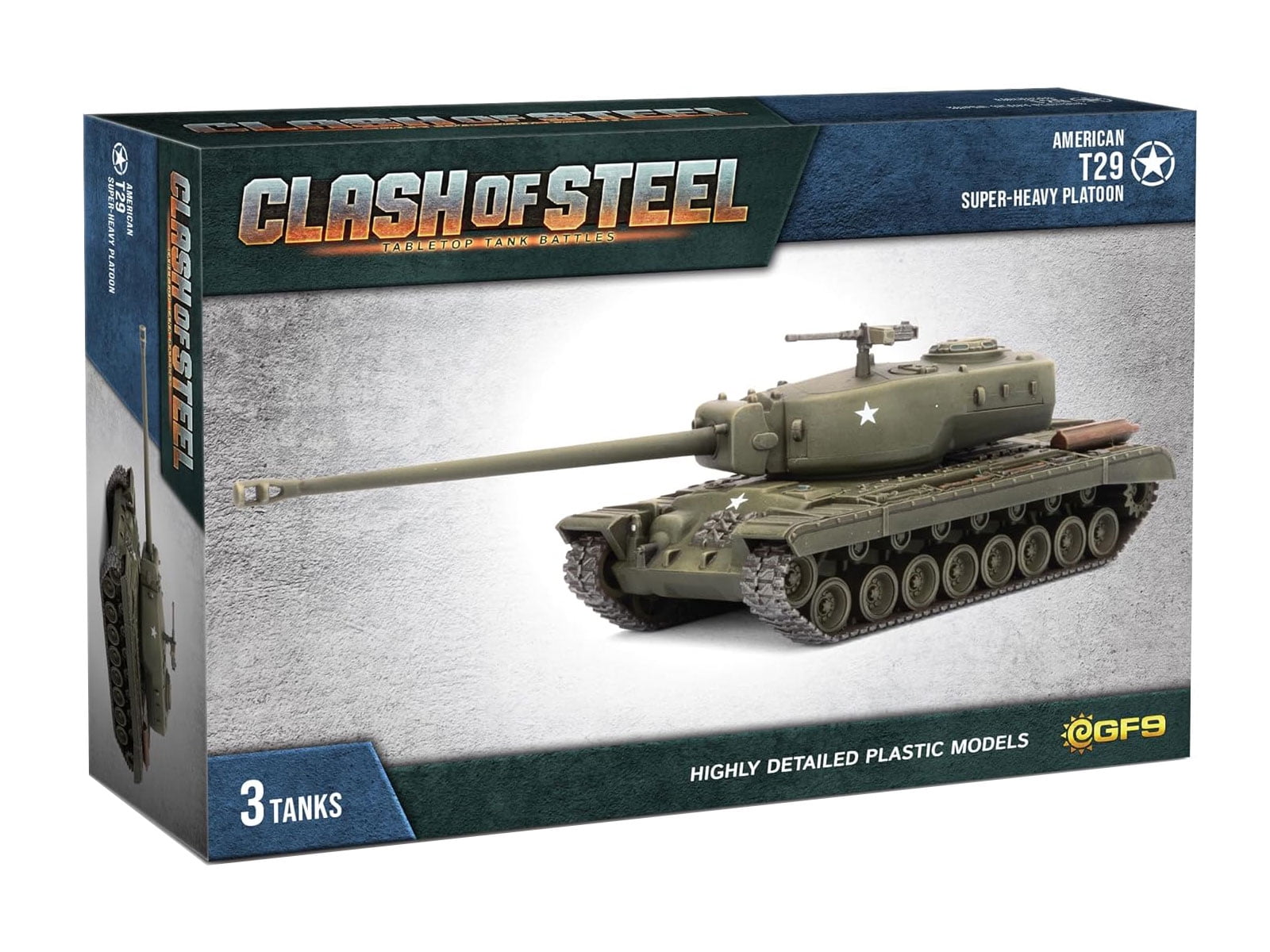 Gale Force Nine T29 Super Heavy Platoon New - Walmart.com