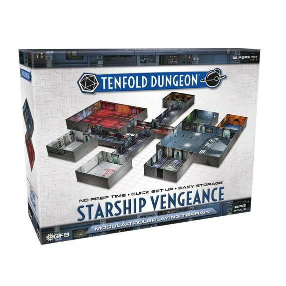 Gale Force Nine Tenfold Dungeon Starship Vengeance Modular Roleplaying ...