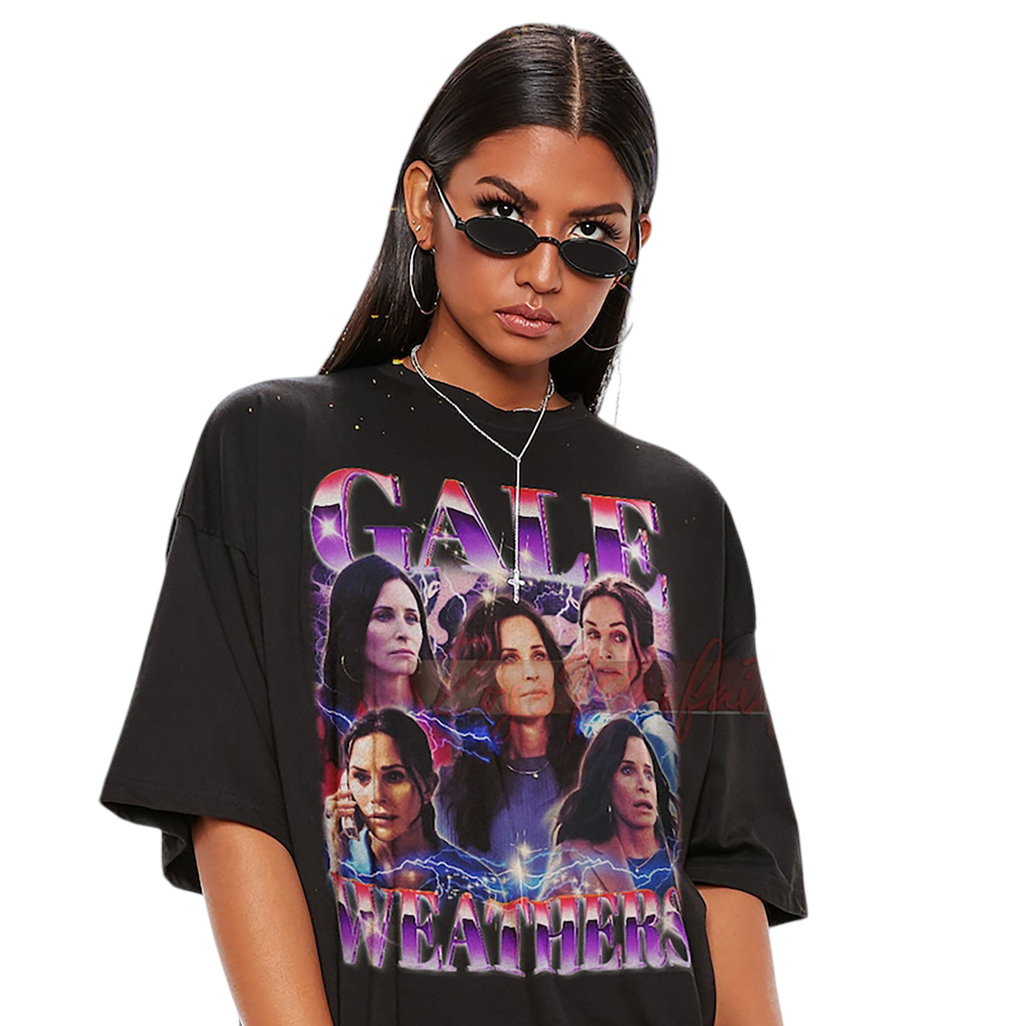 Gale Weathers Retro Unisex Classic 2D T-Shirt - Vintage 90'S Fans Club ...