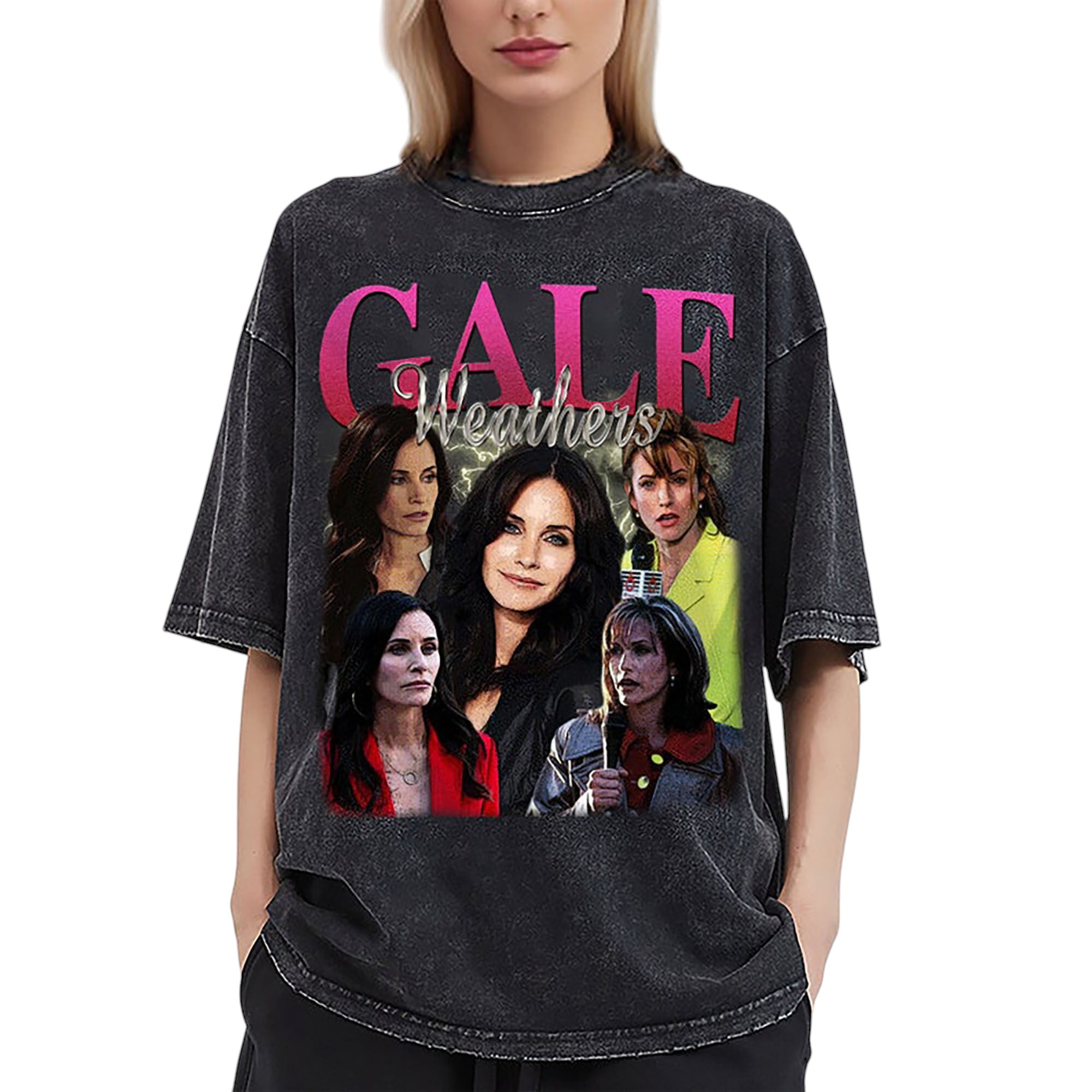 Gale Weathers Retro Unisex Classic 2D T-Shirt - Vintage Actor Homage ...