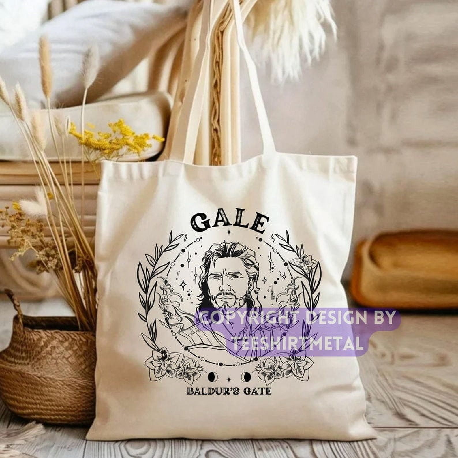 Gale bg3 tote bag, Baldurs Gate Gale bag, Gale Baldurs Gate, Bg3 gale ...