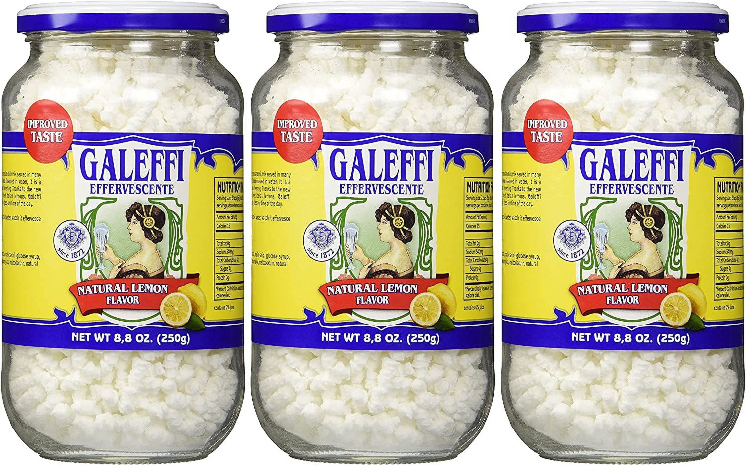 Galeffi, Effervescent Antacid, Natural Lemon Flavor 8.8 Oz (250g)-3 ...