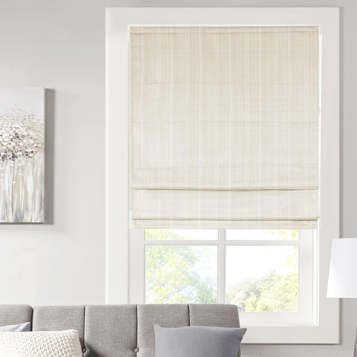 Galen Cordless Fabric Privacy Single Panel Darkening, Energy Efficient ...