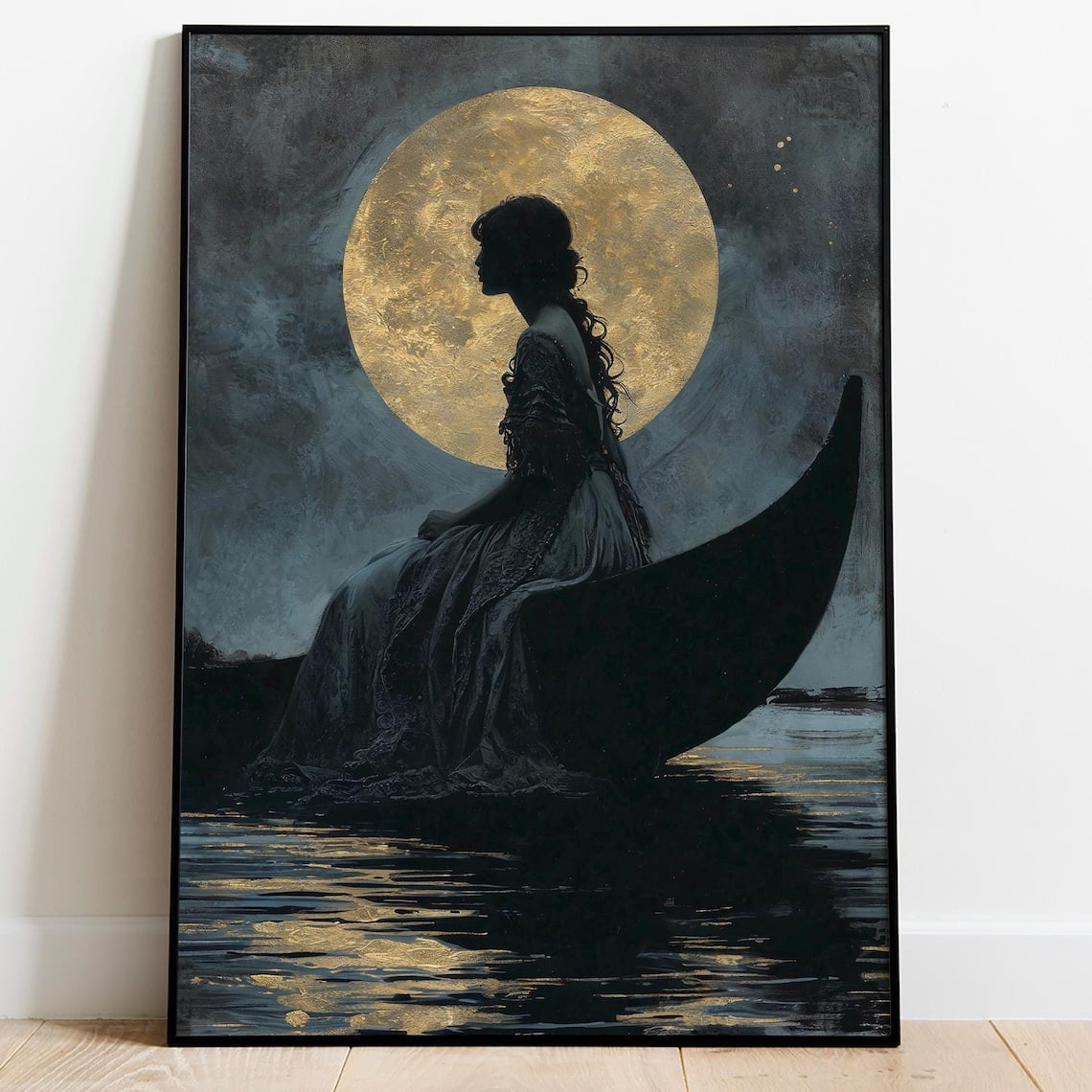 Galene Premium Poster, Greek Goddess Of Calm Waters, Art Nouveau Print ...