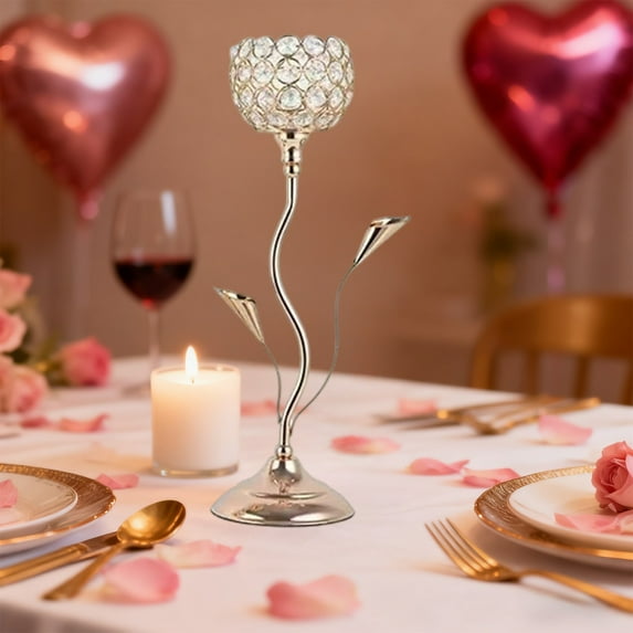 Galentines Party Decorations, Vintage Candlestick Holders, Valentine ...