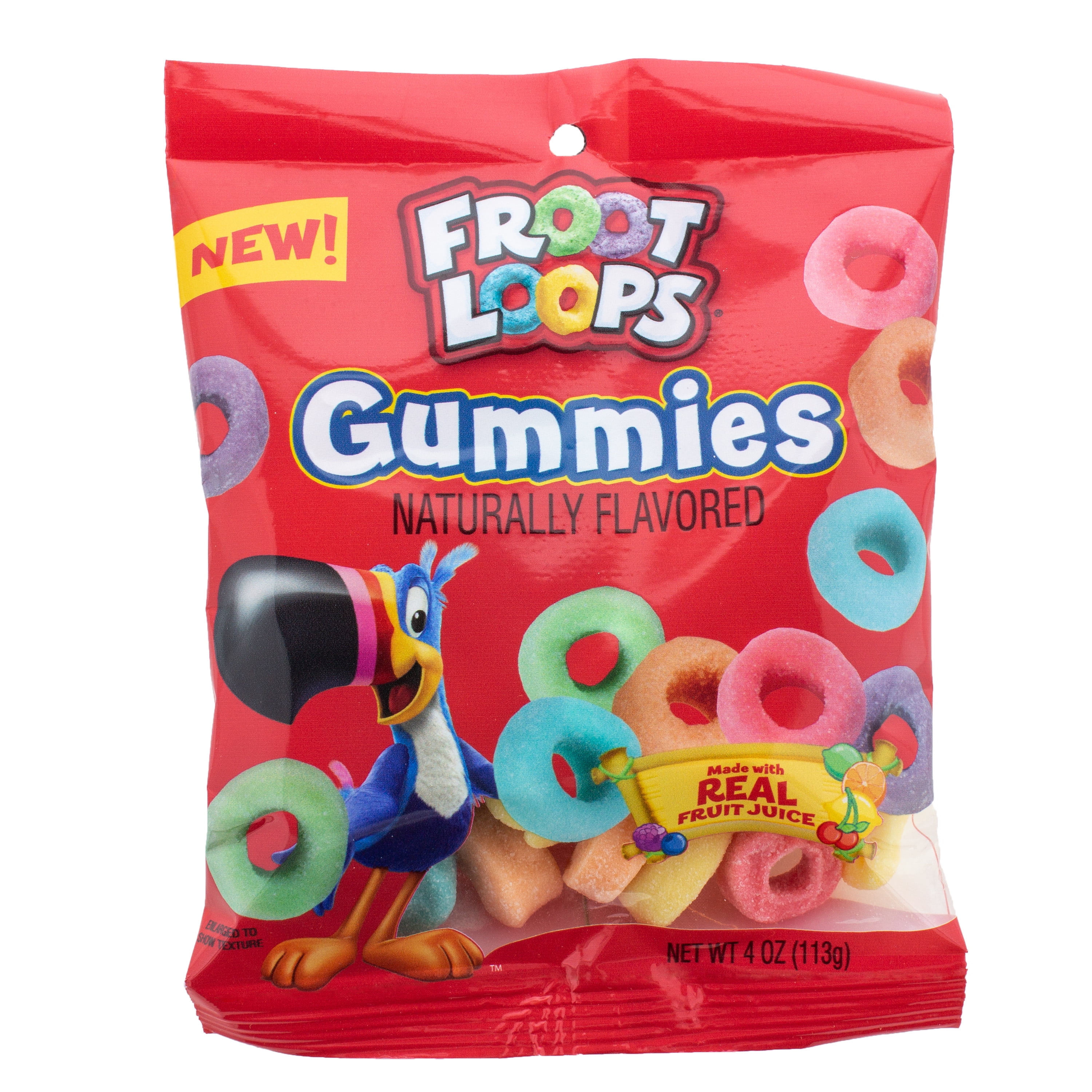 Galerie 4oz Kelloggs Froot Loops Gummies In Bag