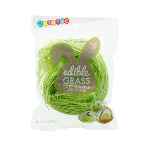Galerie Green Edible Easter Grass, 1 oz - Decorative Food Candy for ...