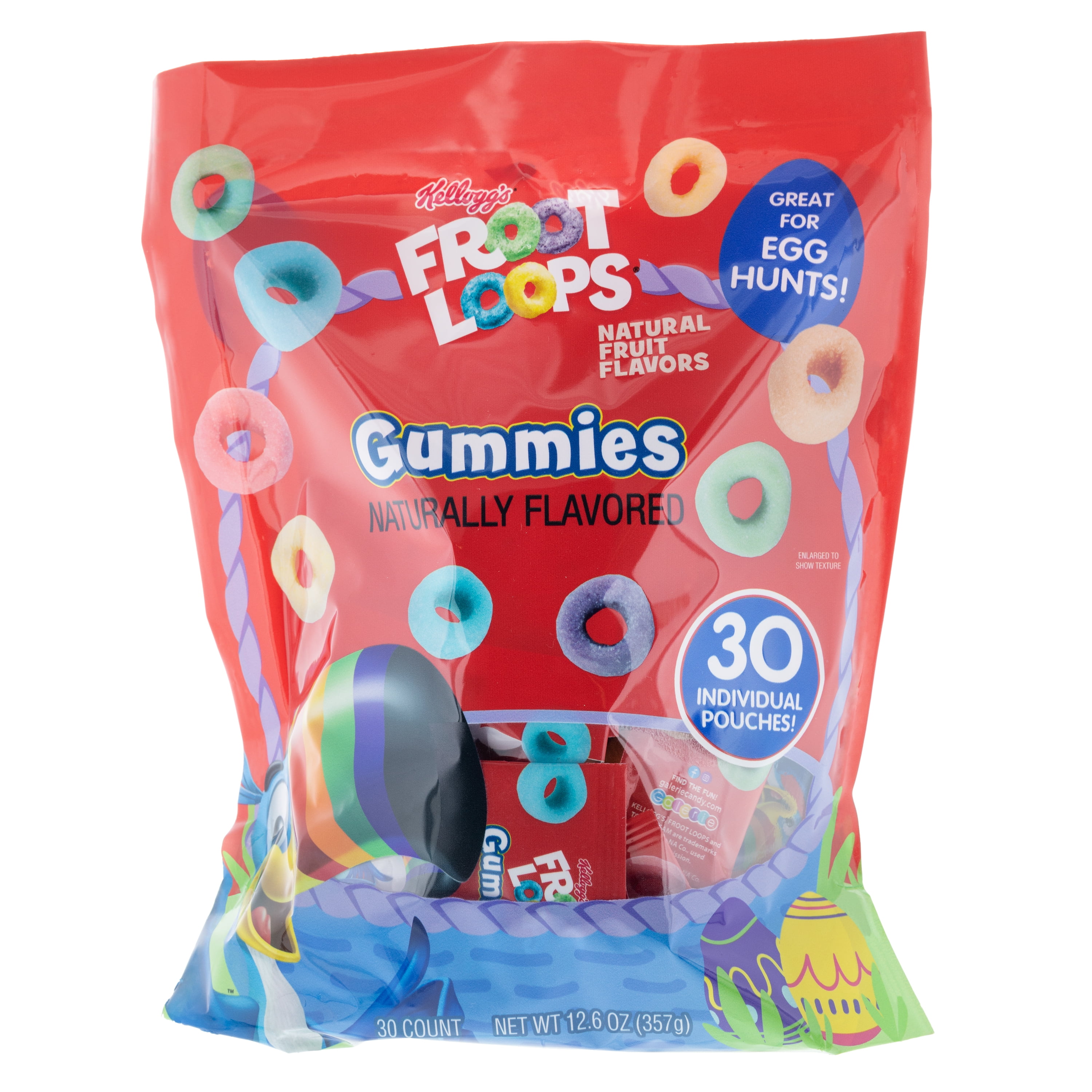 Galerie Froot Loops Galerie 30 Count Egg Filler Bag with Gummy Candy ...