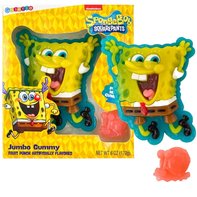 Galerie Spongebob Squarepants Gummy Candy with Mini Gary the Snail ...
