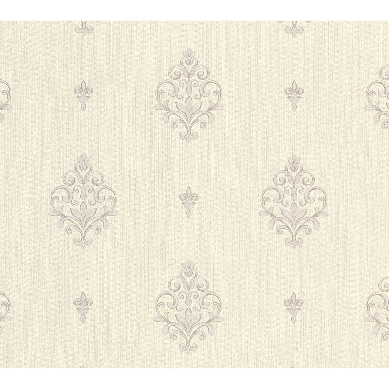 Galerie Wallcoverings Neapolis 3 Fleur-De-Lis Medallion Design Vinyl on ...