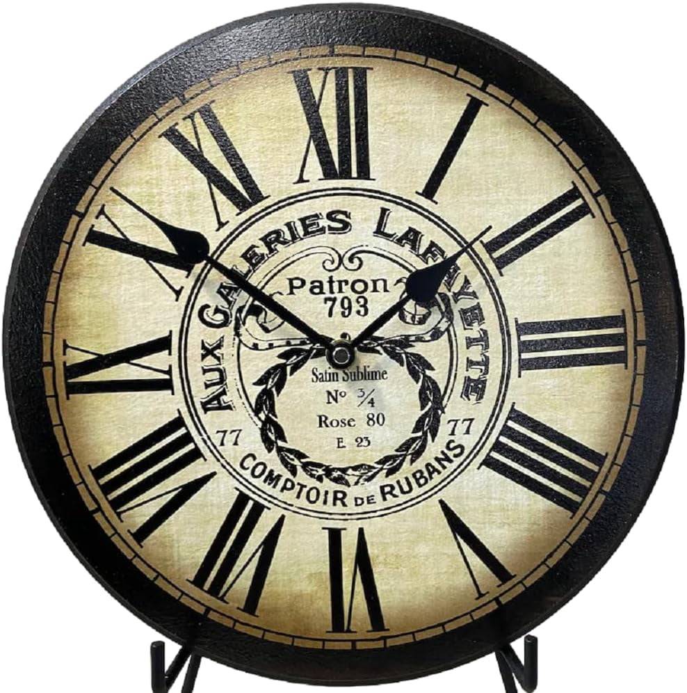 Galeries Lafayette Wall Clock | Ultra Quiet Quartz Mechanism | Hand ...