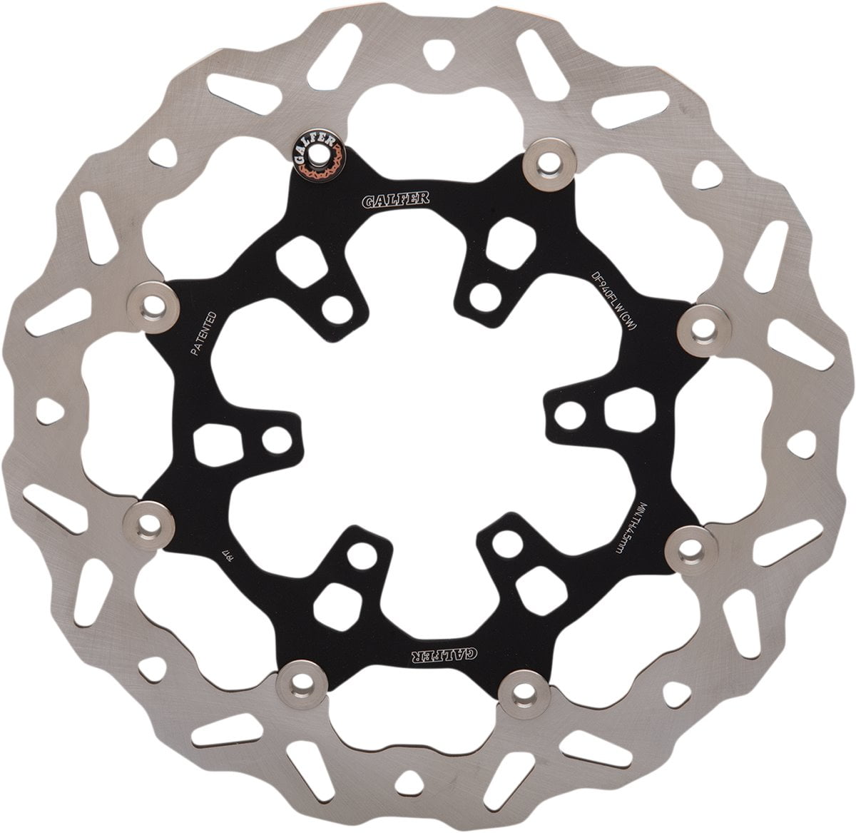 Galfer Standard Floating Wave Front Brake Rotor (DF940CW) - Walmart.com