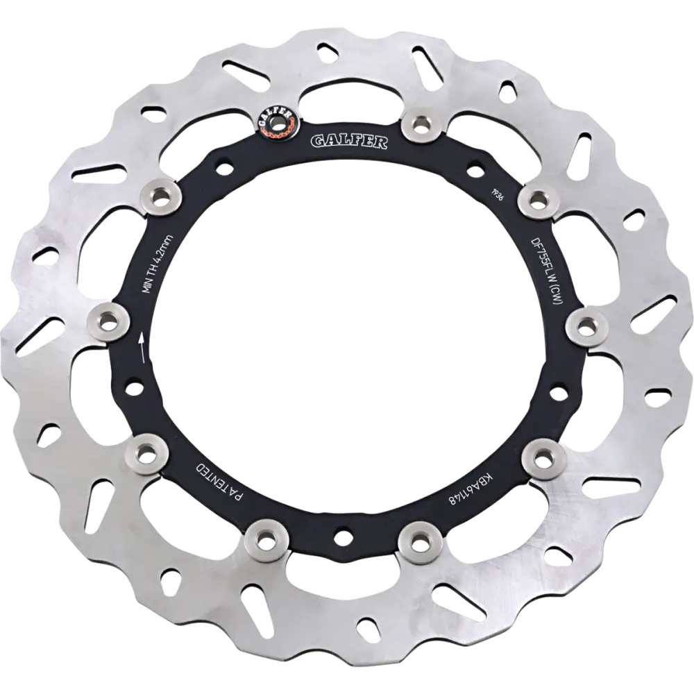 Galfer Standard Floating Wave Right Front Brake Rotor (DF755CWD ...