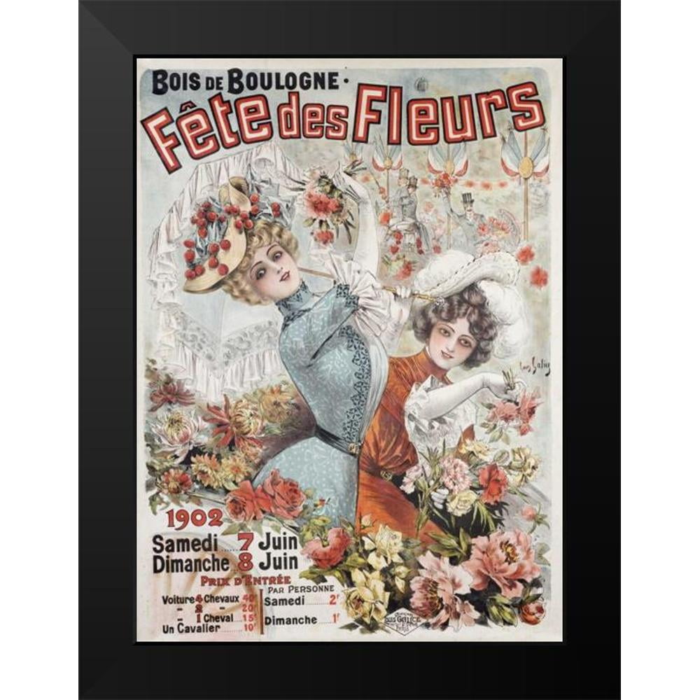 Galice, Louis 19x24 Black Modern Framed Museum Art Print Titled - Fete ...