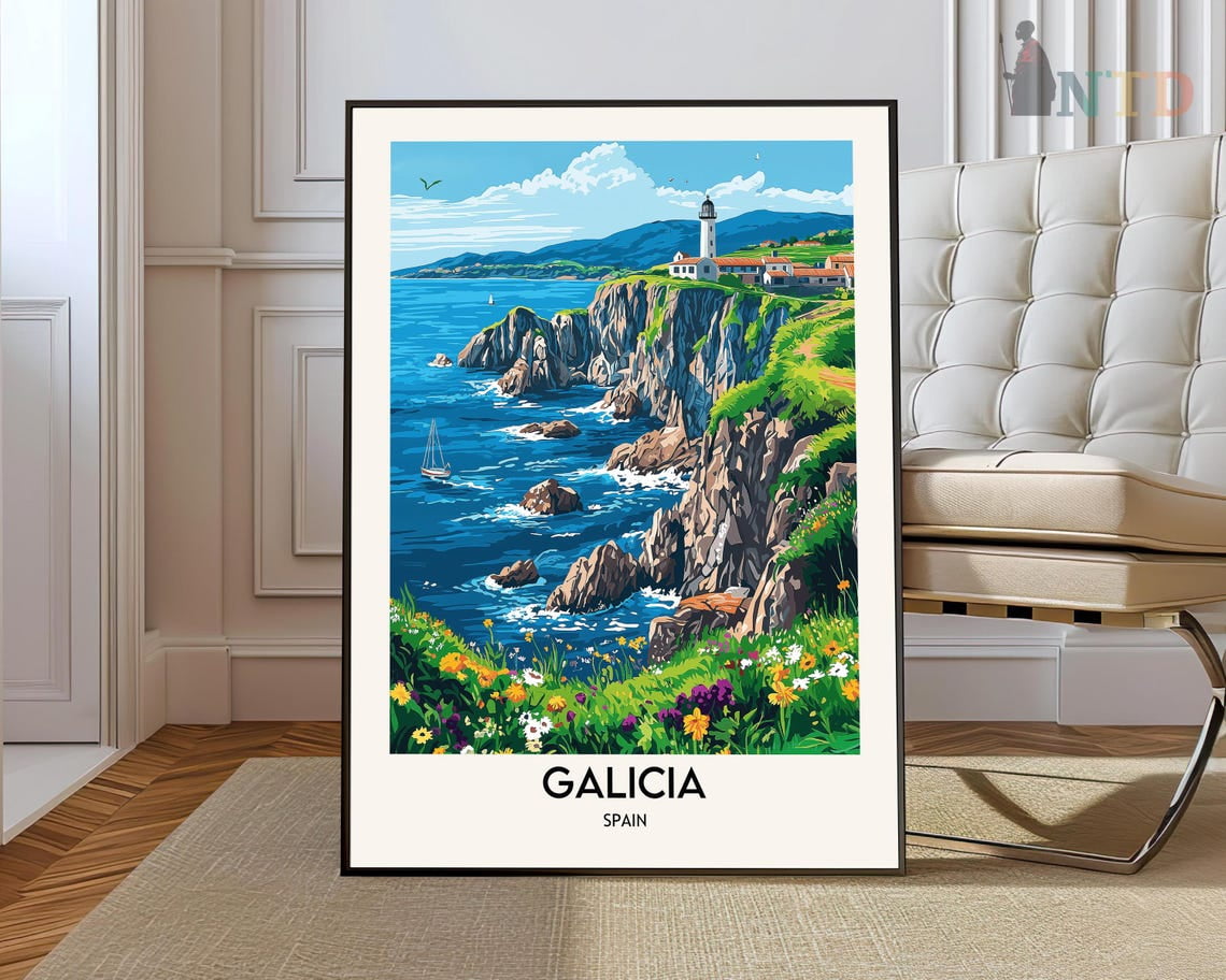 Galicia Print, Galicia Wall Art, Galicia Poster, Galicia Photo, Galicia ...
