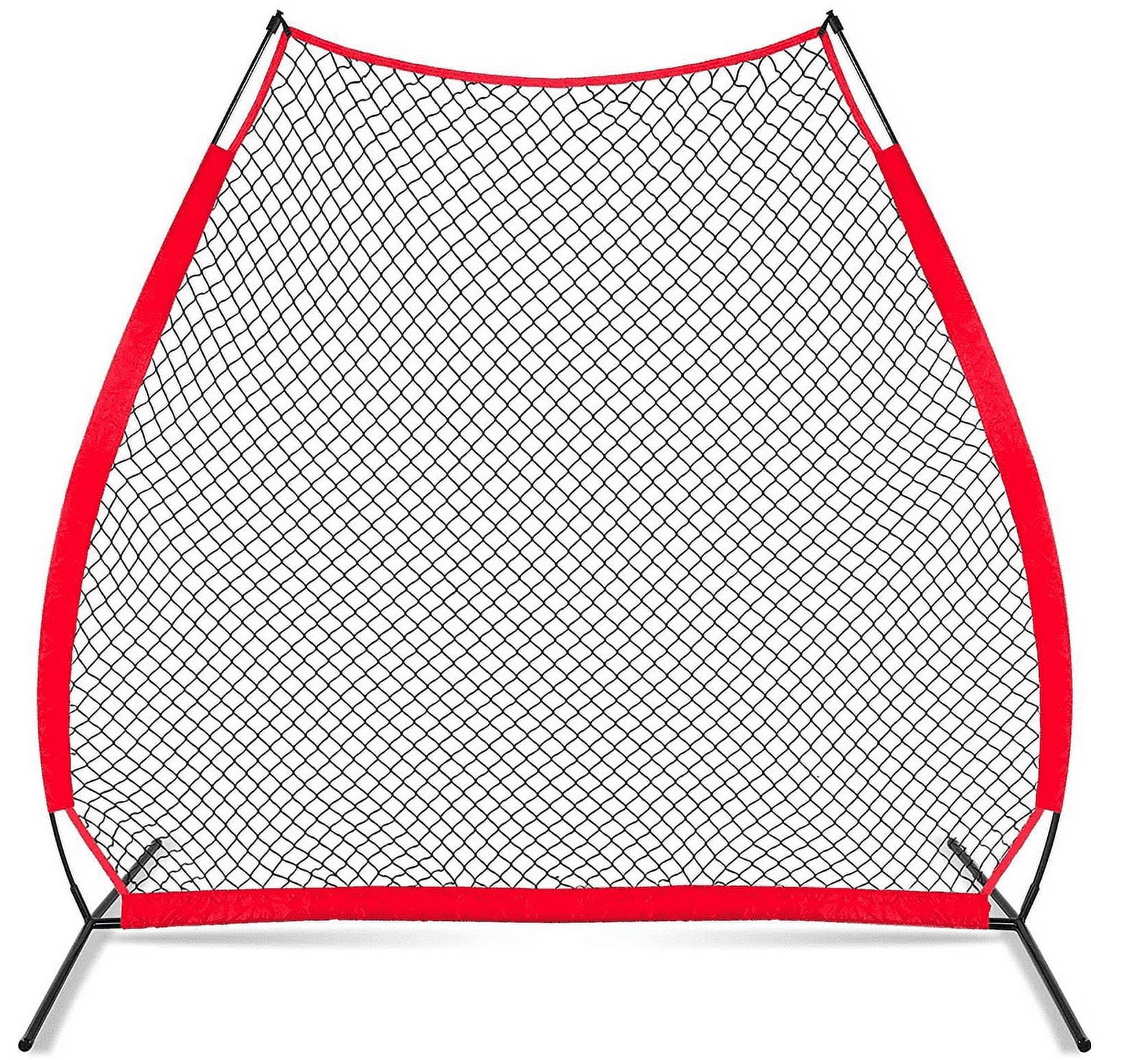 Galileo Baseball Screen A-Frame, 7X7FT Pitching Screen Training Net ...