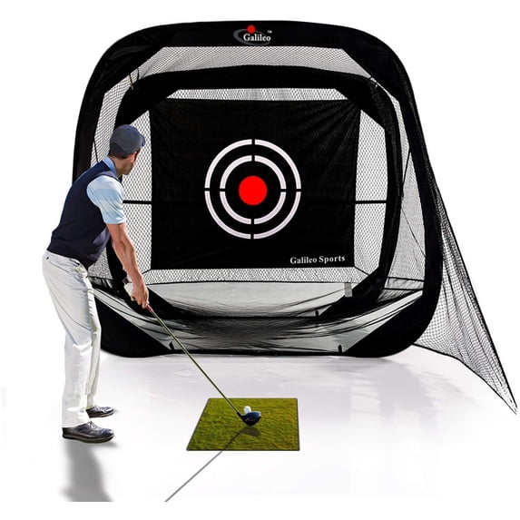 Galileo Golf Practice Net with Pop-up Setup, Portable Driving Range ...